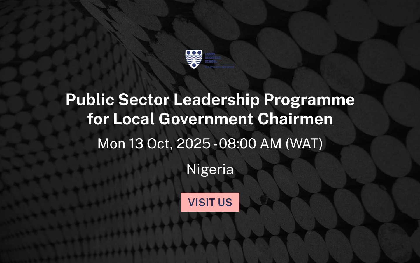 Public Sector Leadership Programme for Local Government Chairmen